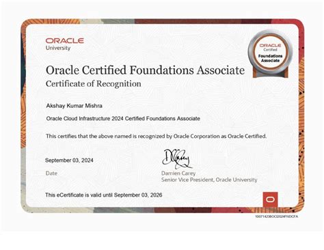 akshay kumar mishra on linkedin oraclecloud certification tech