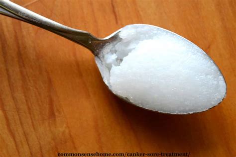 Canker Sore Treatment Salt