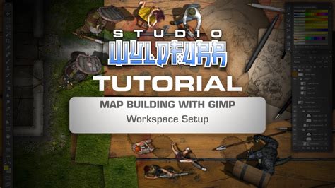 Map Building With Gimp Part 01 Workspace Setup Youtube