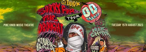 Lil Durk Kodak Black And Nle Choppa Tickets 15 August 2023 Pine Knob