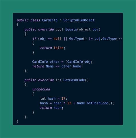 Demystifying Equals And Gethashcode In Scriptableobjects For Dictionary Storage By Mattgomez