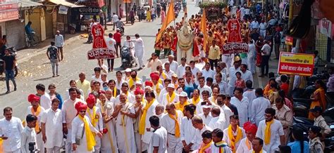 Indore Mahavir Jayanti Grand Procession Taken Out With The Message Of