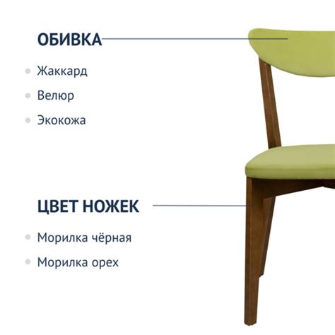 Стул Ruby купить по цене 5 390₽ от производителя ChiedoCover