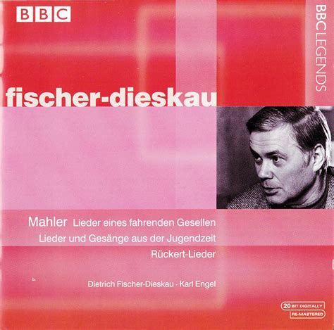 Club CD MAHLER Lieder Eines Fahrenden Gesellen Lieder Und Gesange