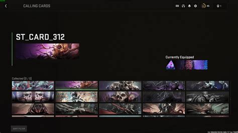 There Is Currently A Bug To Equip Any Calling Card And Emblem There