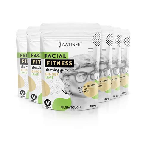 Jawliner Fitness Chewing Gum 12 Months Pack Jawline Gum