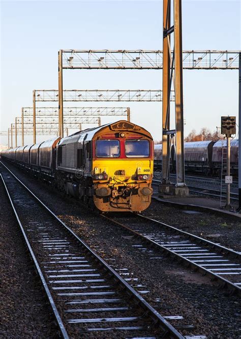 Class 66 Loco Editorial Stock Image Image Of 66161 Loco 36366069