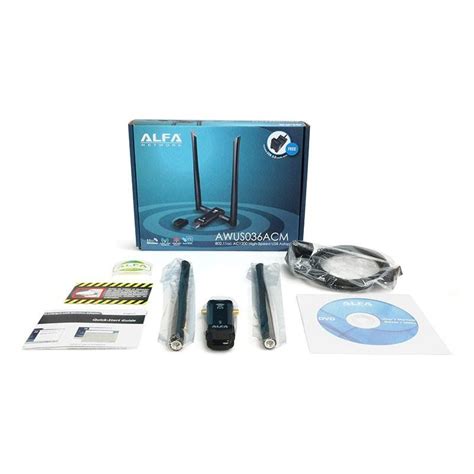 Wifi Adapter Usb Alfa Network Awus Acm
