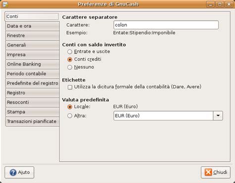 Gnucash Guida Ai Concetti E Manuale