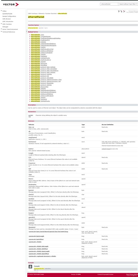 Capl通过ethernetpacket发送以太网报文capl Ethernetpacket Csdn博客