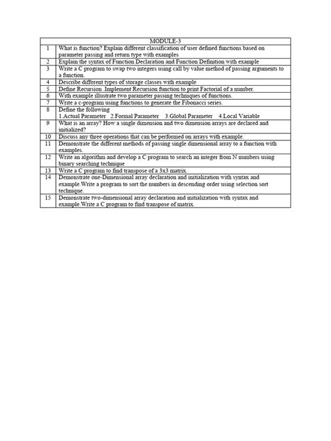 Module 3 Question Bank Pdf Teaching Methods And Materials