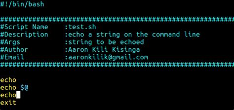 Cara Membuat Templat Header Khusus Untuk Skrip Shell Di Vim Ilinuxgeek