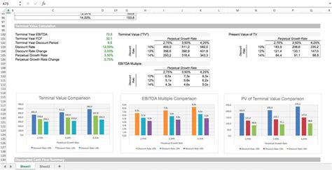 Dcf Discounted Cash Flow Model Excel Template Eloquens