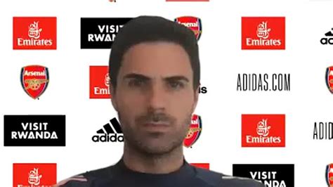 Watch Arteta Previews Arsenals Clash With Norwich City Metro Video