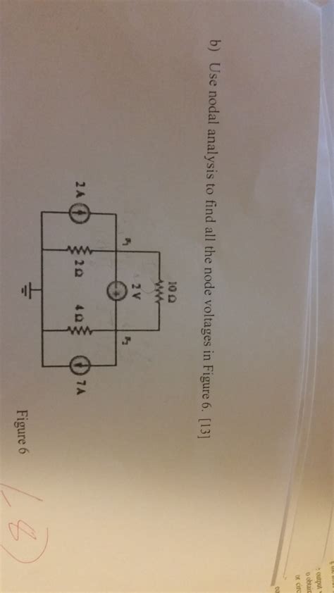 solved use nodal analysis to find all the node voltages in