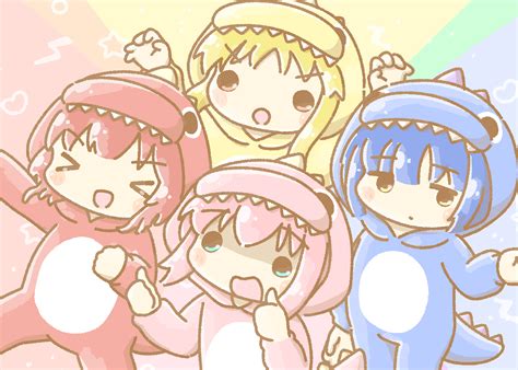 Gotoh Hitori Kita Ikuyo Ijichi Nijika And Yamada Ryo Bocchi The