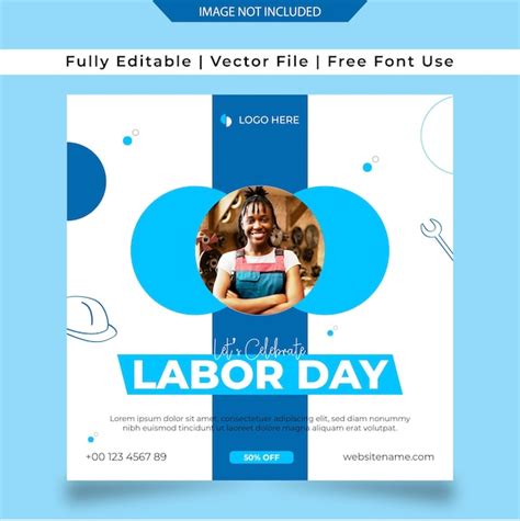 Vamos Celebrar O Dia Do Trabalho Vetor Premium