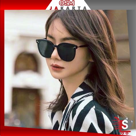 Jual OSM JKT F Kacamata Hitam Unisex Sunglasses Fashion Korean Kacamata Design Retro