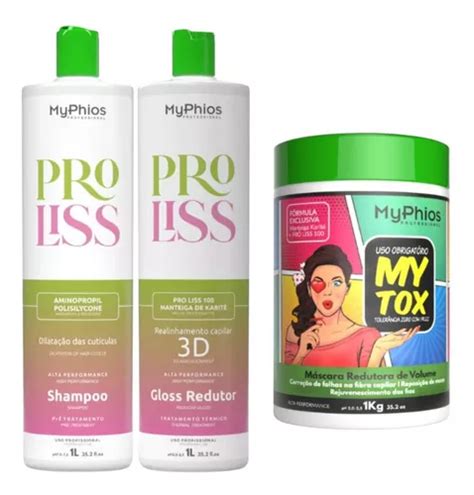 My Phios Proliss Progressiva Sem Formol E Redutor De Volume