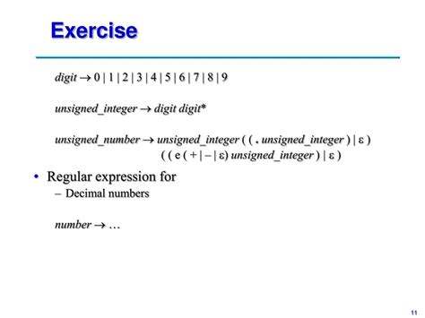 Ppt Syntax Specification Regular Expressions Powerpoint Presentation Id4792299