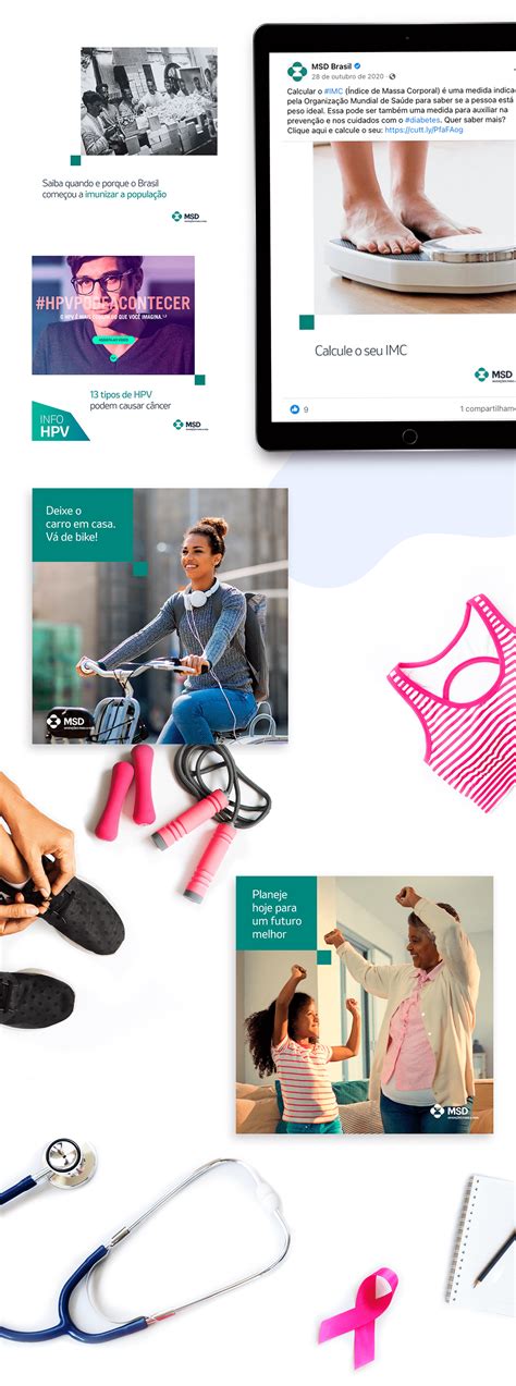 Social Media Msd Brasil On Behance