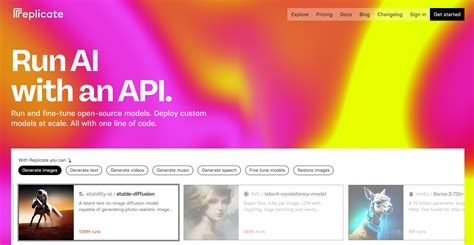 Replicate Setup Api Models For Free