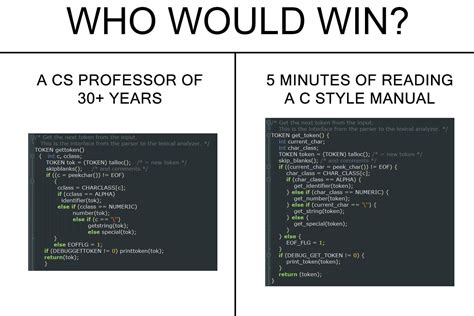 My Cs Professors Coding Style R Programmerhumor