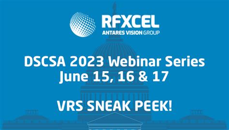 Rfxcel Dscsa 2023 Webinar Series Sneak Peek 1