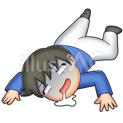 失神イラスト No 23160203／無料イラストフリー素材なら「イラストac」