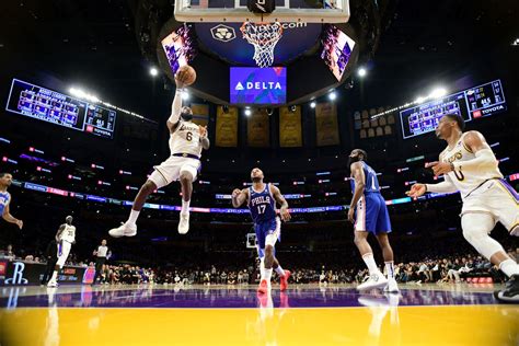Lakers Vs Sixers Final Score La Drops Another One Against Philly