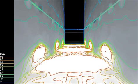 Case 5 Illuminance Simulation And Lux Contour Distribution Download