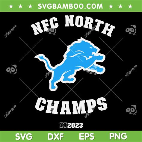 Nfc North Champs Svg Png