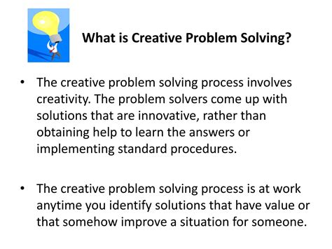 Creative Problem Solving Ppt