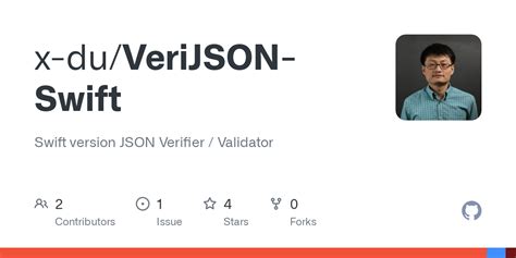 github x du verijson swift swift version json verifier validator