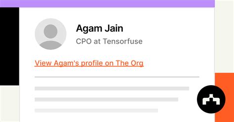 Agam Jain Cpo At Tensorfuse The Org