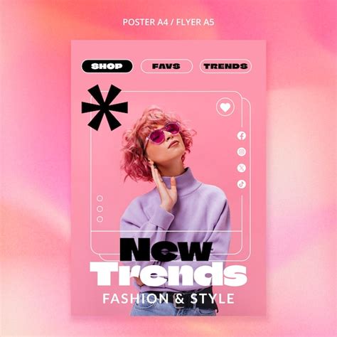 Free Psd Fashion Template Design