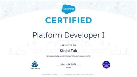 Kinjal Tak On Linkedin Salesforcedeveloper Salesforce Salesforcecertified Pd1… 18 Comments