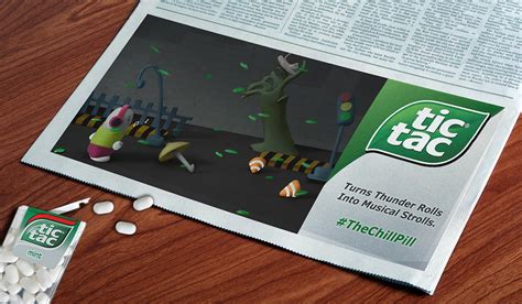 Tic Tac The Chill Pill Ad Campaign Behance