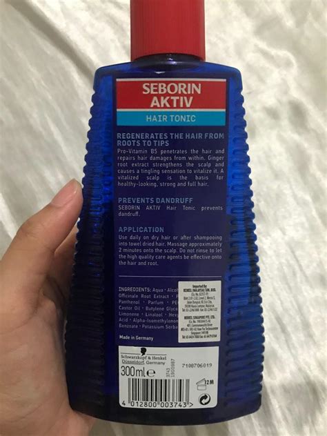 Schwarzkopf Seborin Hair Tonic Beauty And Personal Care Hair On Carousell