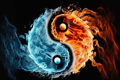 Premium Photo Yinyang Is Symbol Of Unity Of Opposites In Universe