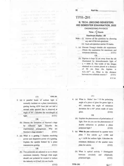 tph201 midsem 2022 pdf