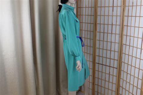 Vintage Silk Francesca Of Damon For Starington Dress Gem