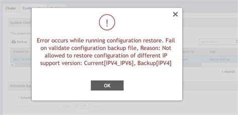 Ruckus Forums How To Move Vsz From Ipv4 Cluster Towards Ipv4 And