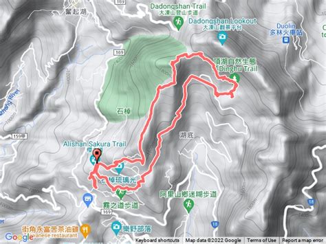 頂石棹步道群霹靂山頂湖 健行筆記