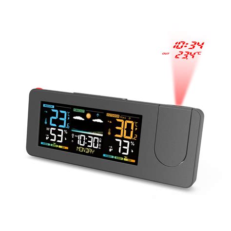 Alarm Clock Projection With Va