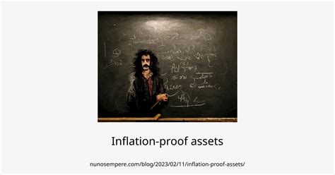 Inflation Proof Assets