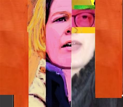 Porträt Synthese Menschen Analyse Frau Synthese Von Colombia