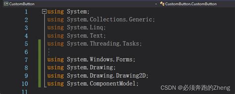 winform ui界面设计例程——custombutton winforms ui界面设计 custombutton csdn博客
