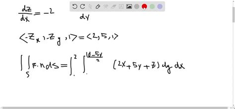 Solvedsurface Integrals Of Vector Fields Find The Flux Of The