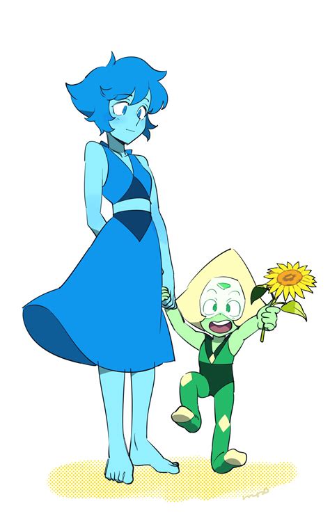 Lapis Lazuli And Peridot Steven Universe Drawn By Nano8 Danbooru